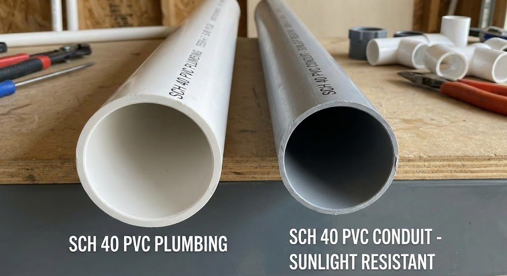 The Difference Between Plumbing PVC and Electrical Conduit PVC - BASTONE