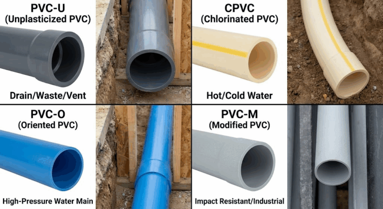 Types of PVC Pipe: A Complete Selection Guide - BASTONE